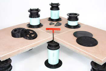 Adjustable Pedestals | Pedestal Pavers | Roof Pavers - Tile Tech Inc
